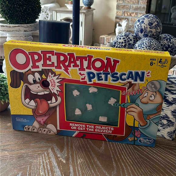 Hasbro | Toys | New Hasbro Gaming Operation Family Board Game Pet Scan ...